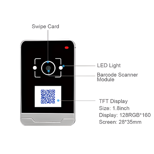 Digital Green Pass QR Scanner, IC Card Reader, Access Control – The ...